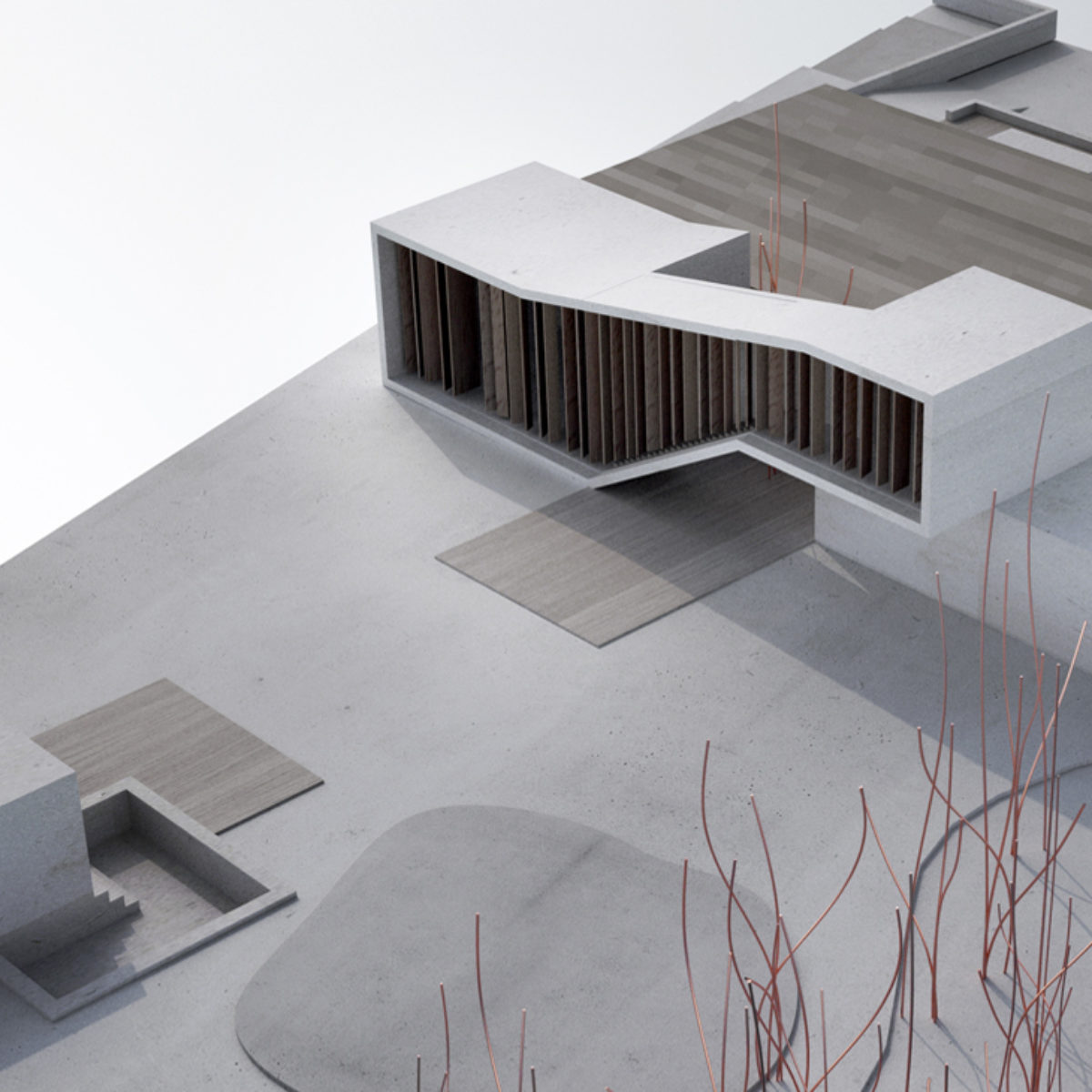 Burke house: floor plan layouts | AQSO