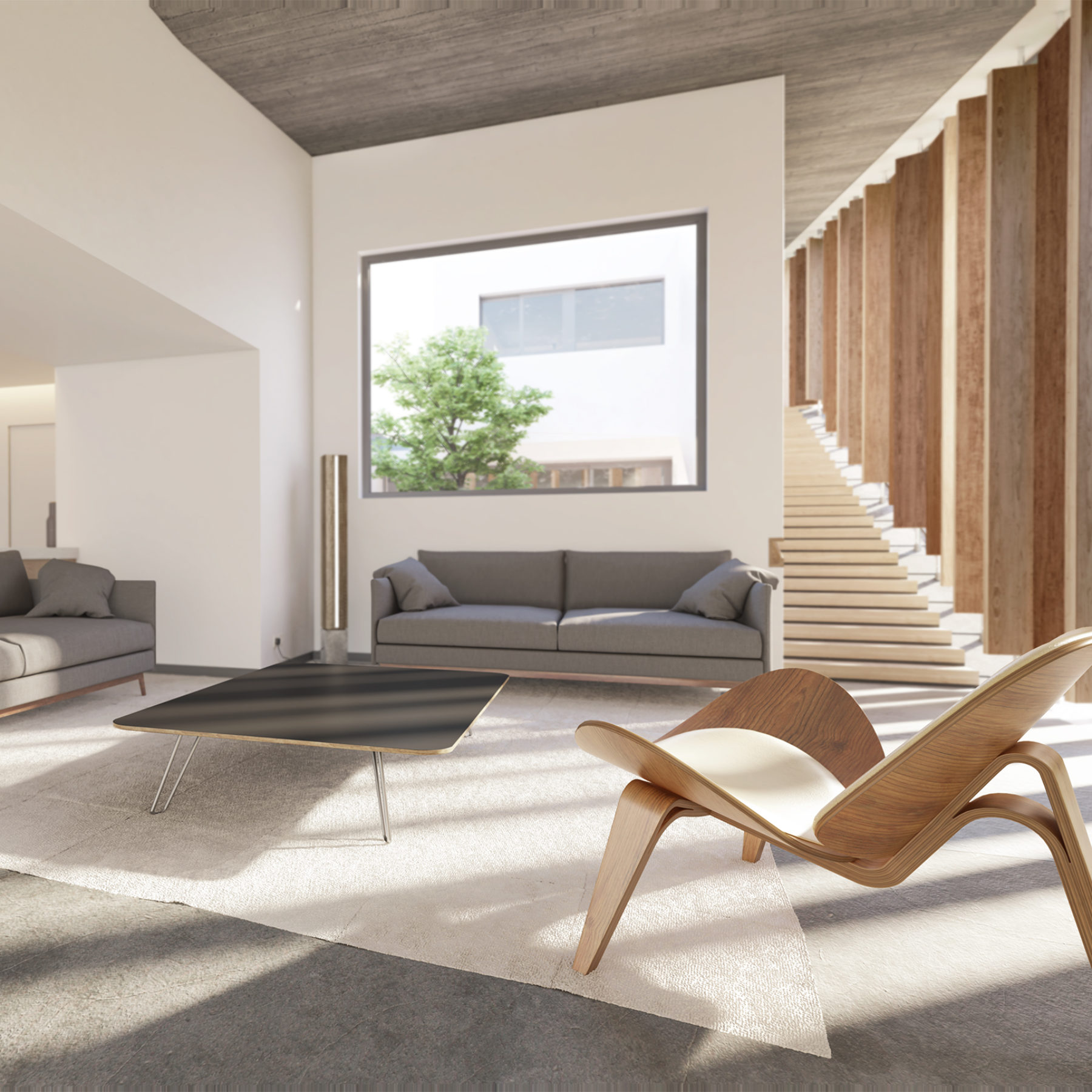 Burke house: the north elevation | AQSO