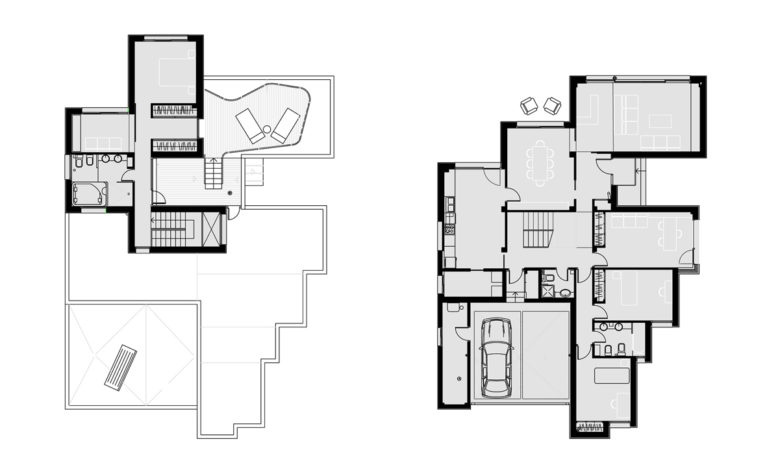 fragmented house: the floor plan layouts | AQSO