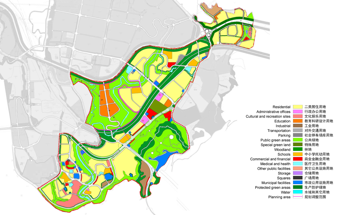 Tangjiatuo planning: the land use plan | AQSO