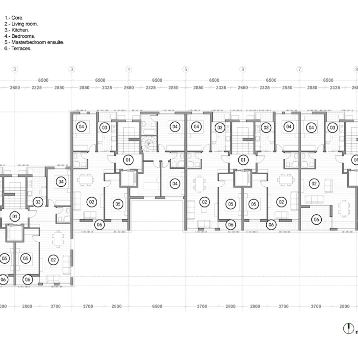 spliced towers: the first floor plan layout | AQSO