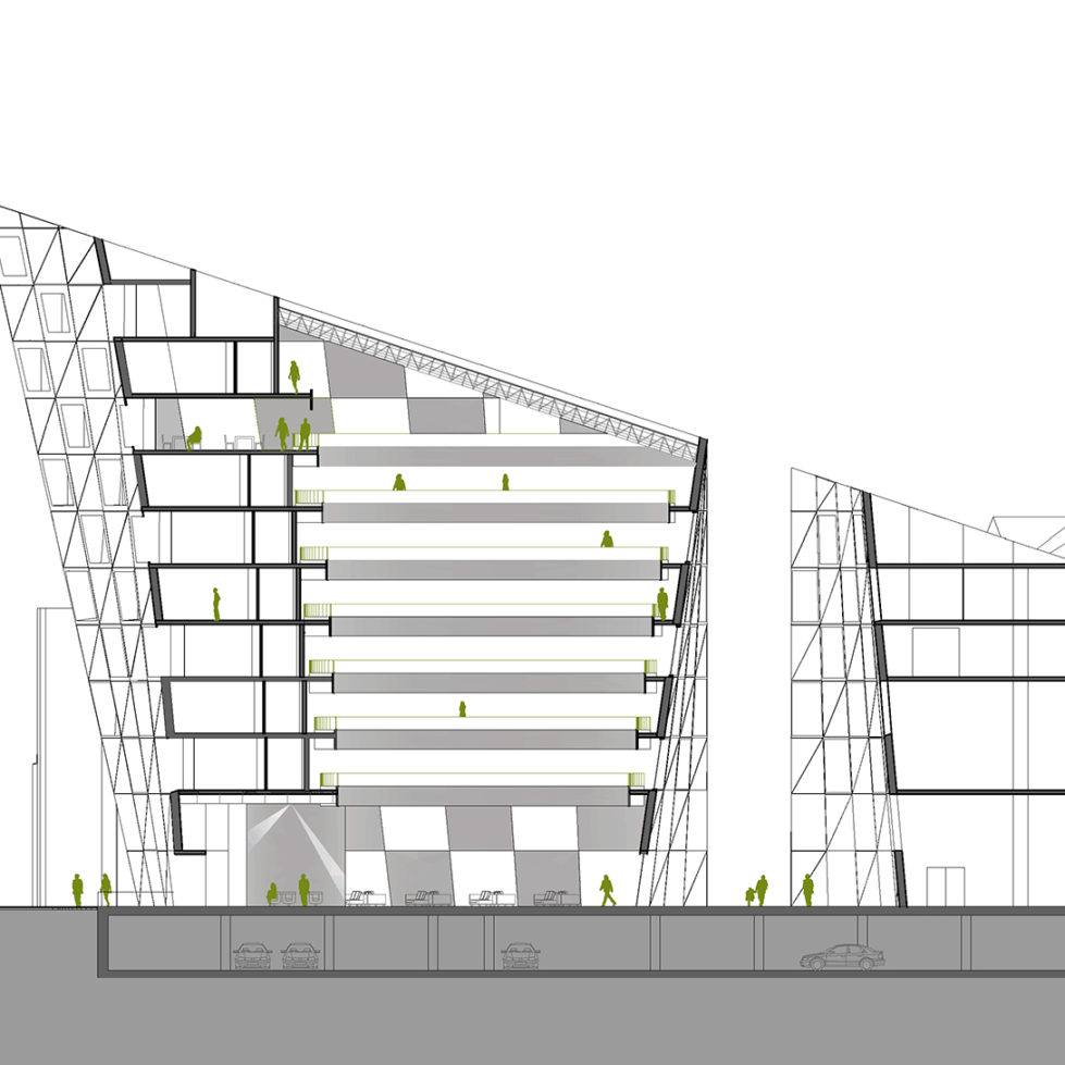 hotel Shoreditch: el diagrama de usos y circulación | AQSO