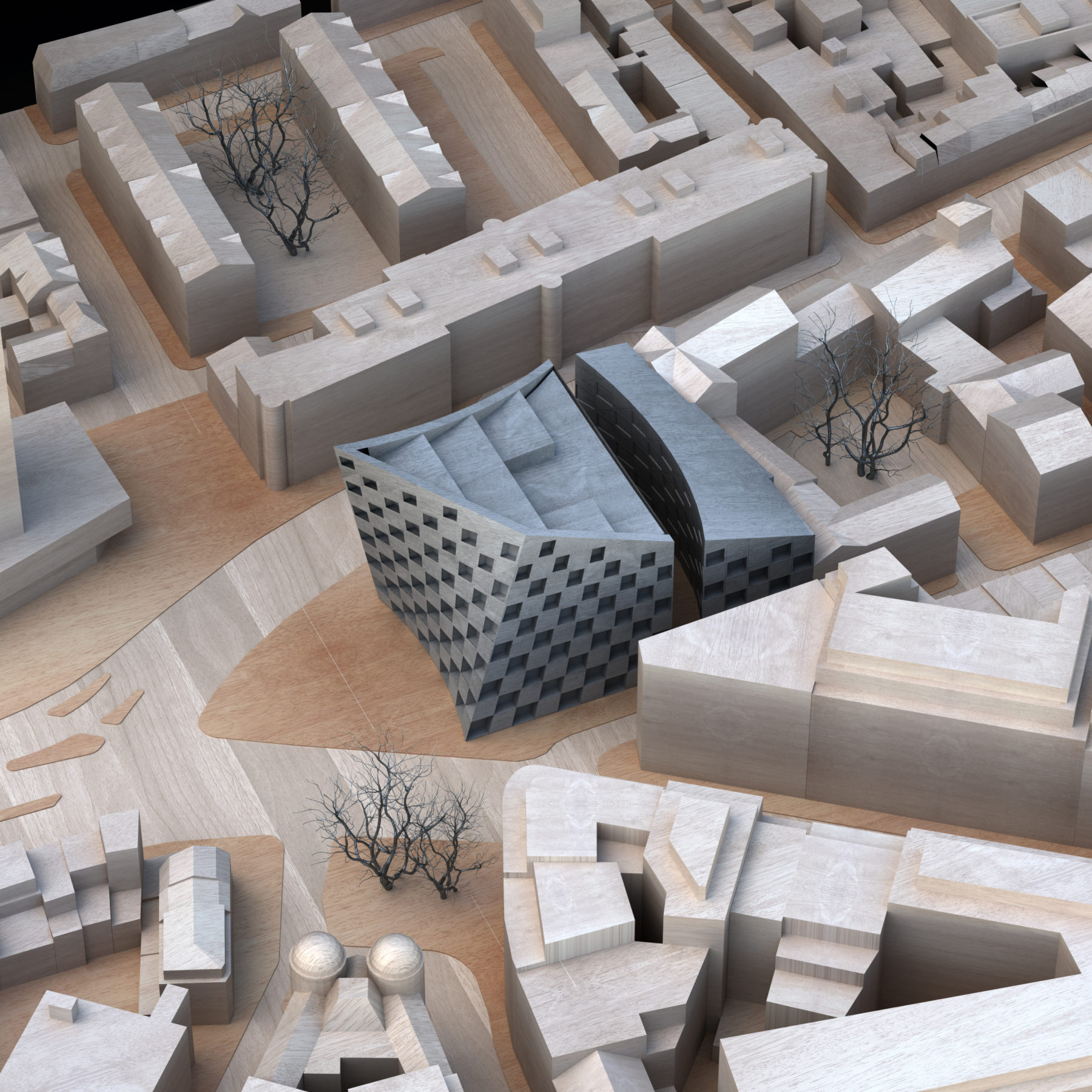 Shoreditch hotel: the 3d structural model | AQSO