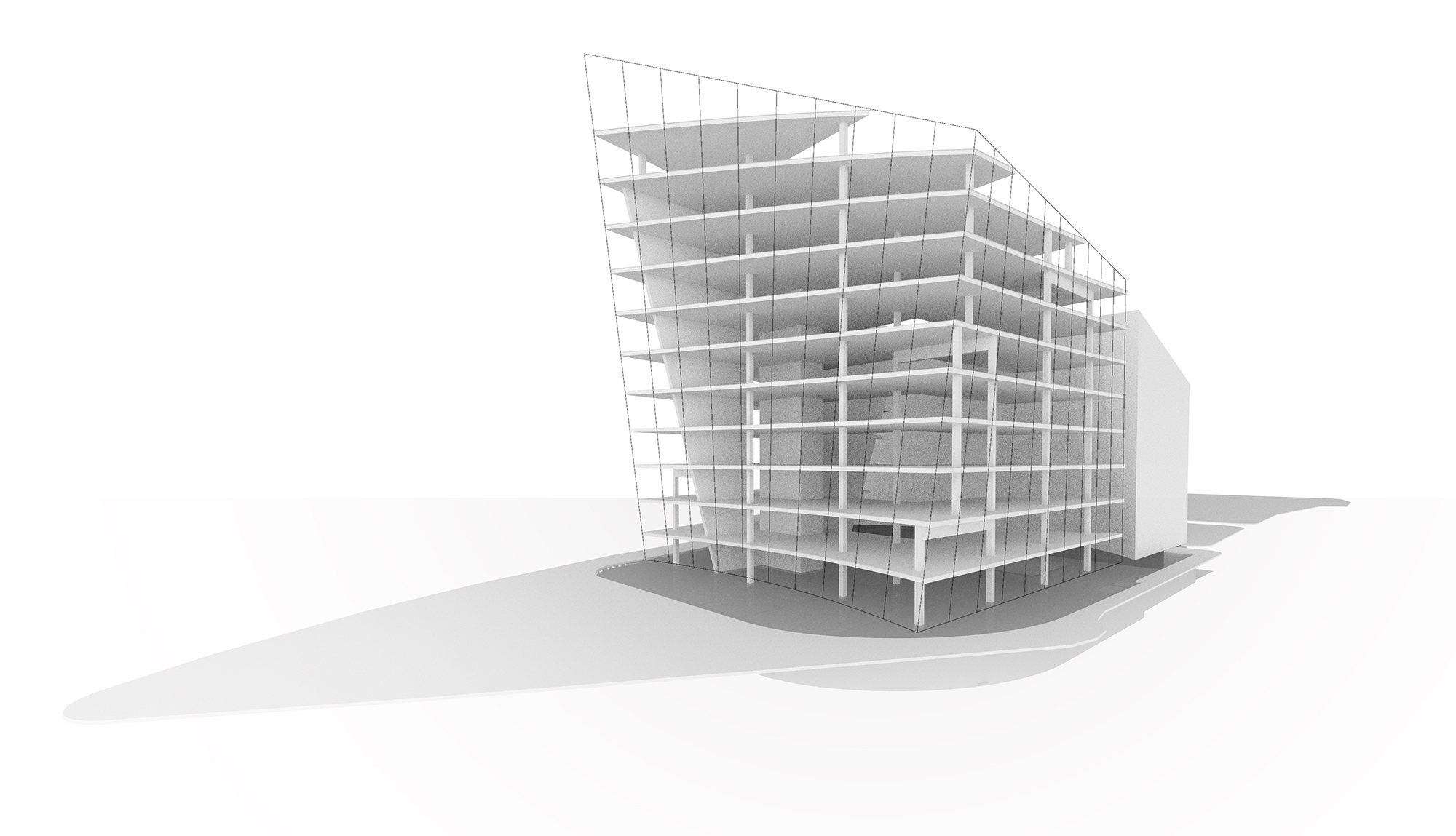 Shoreditch hotel: the 3d structural model | AQSO